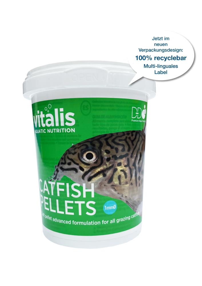 PAS-Vitalis Catfish Pellets | AqZeNo - Aquatics Onlineshop